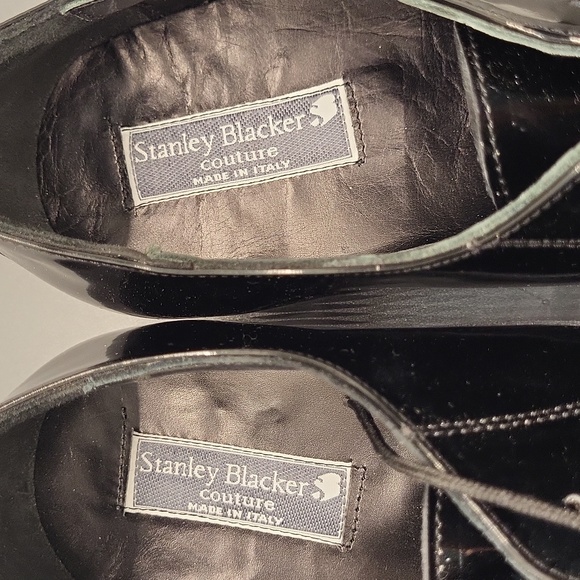 Stanley Blacker | Shoes | Stanley Blacker Couture New With Tags Mens Patent Leather Dress Shoes ...